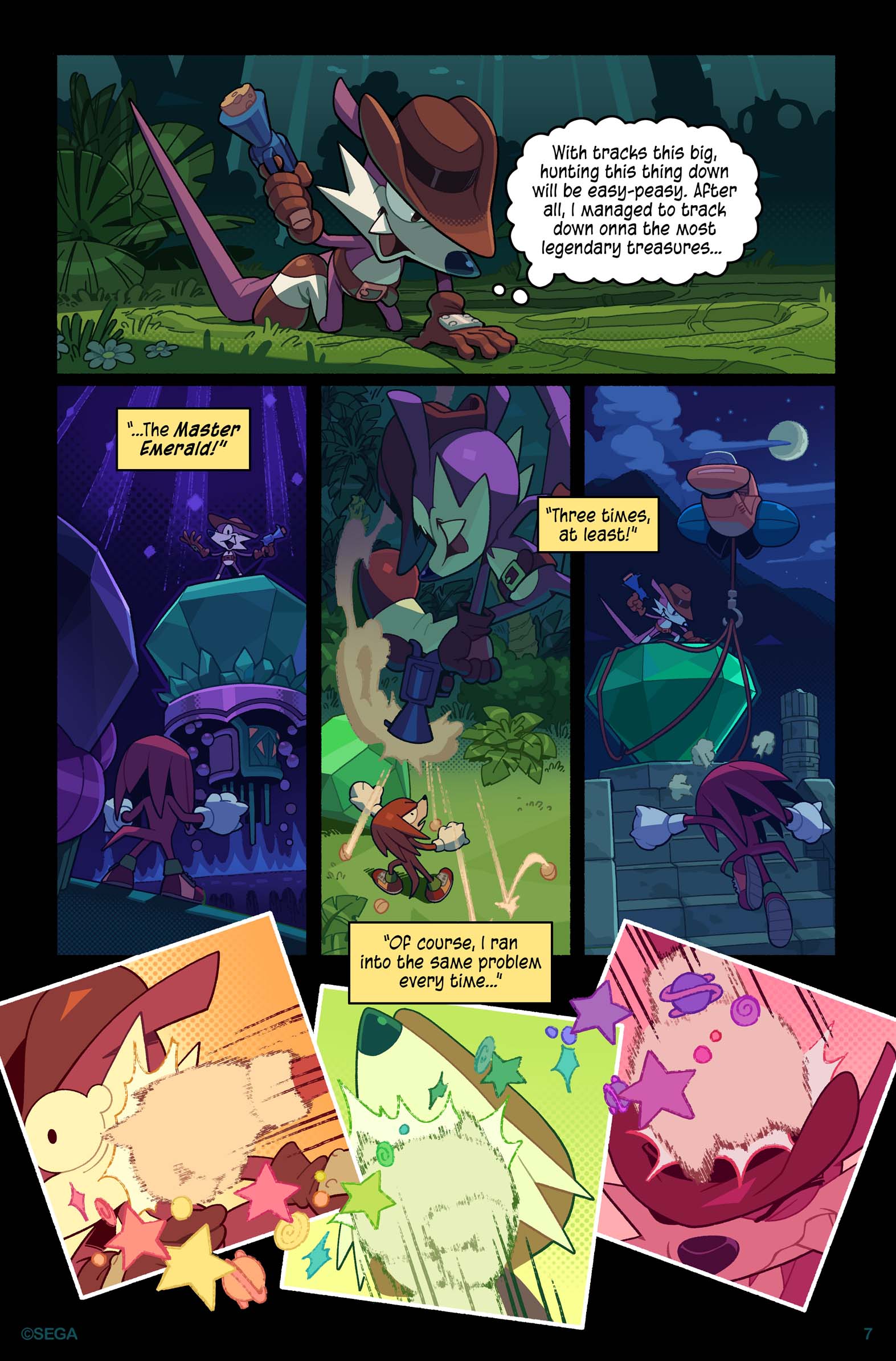 Second Part of Sonic Superstars Prologue Comic: Fang’s Big Break ...