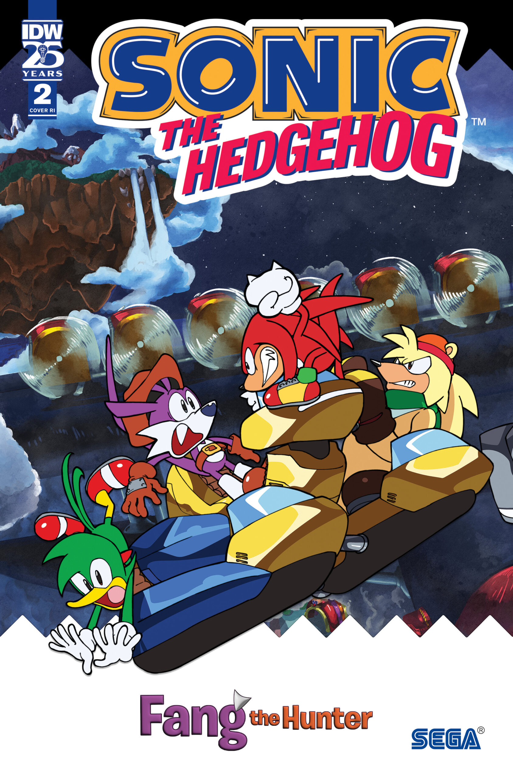 Sonic the Hedgehog: Fang the Hunter Miniseries – New Covers, Previews ...