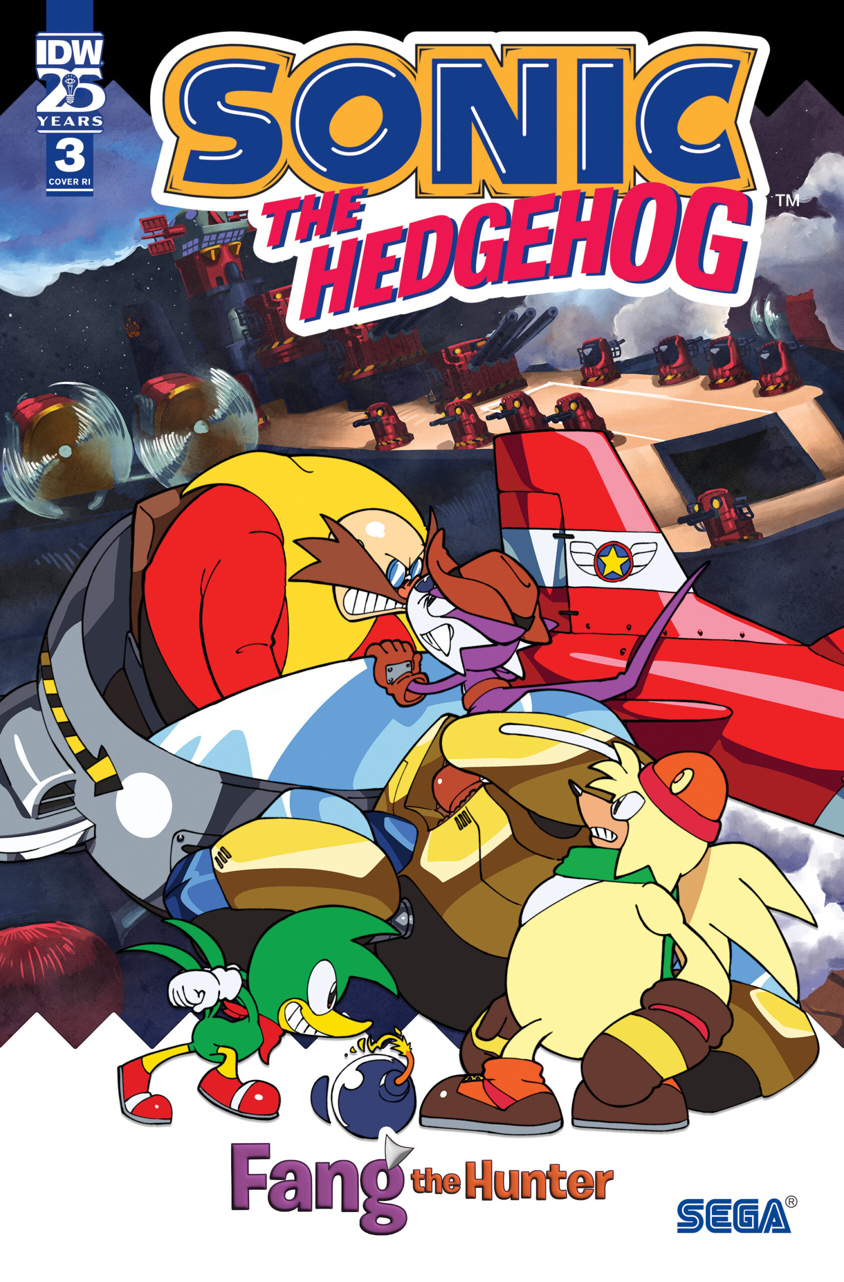 Sonic the Hedgehog: Fang the Hunter Miniseries – New Covers, Previews ...