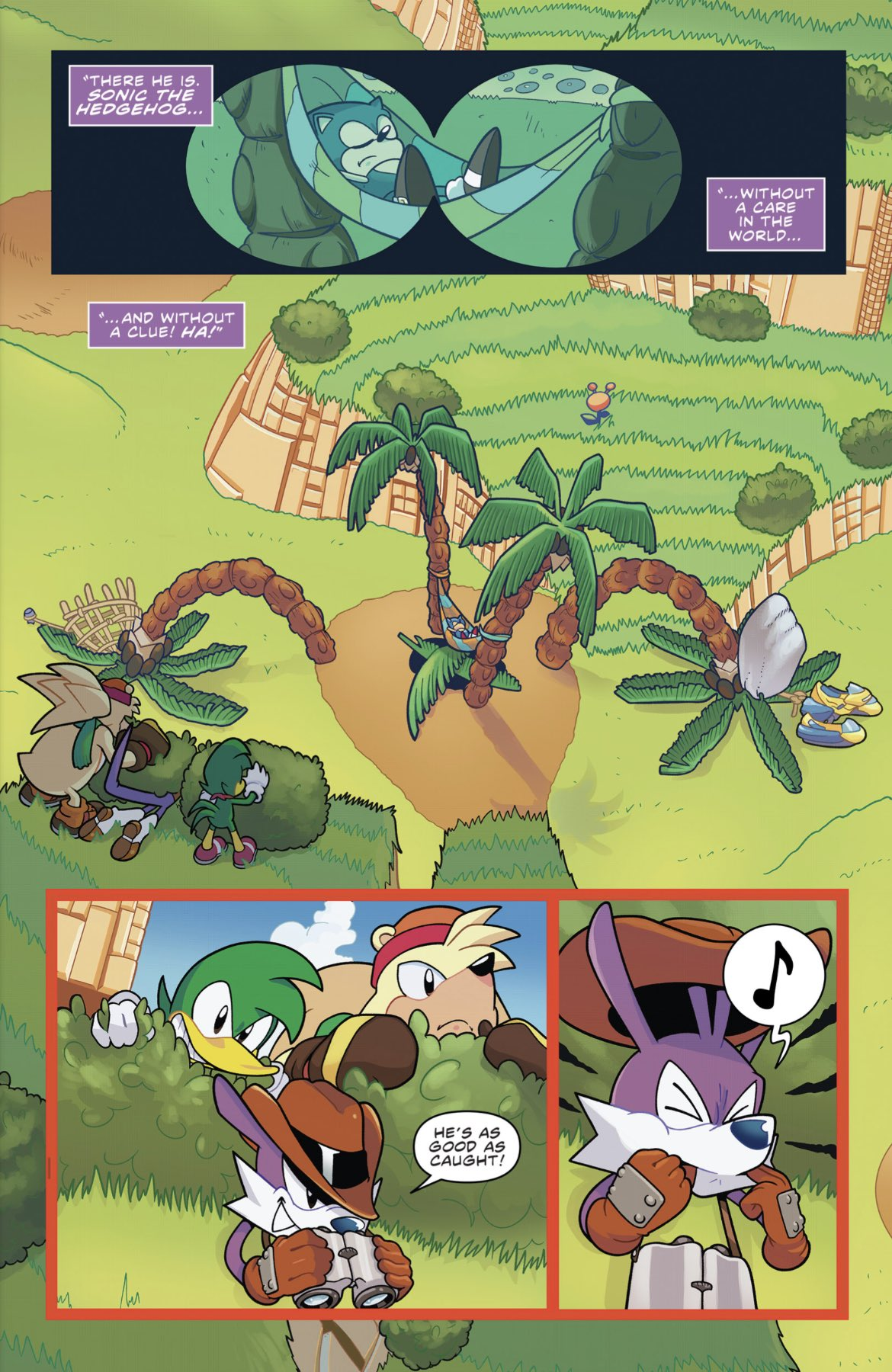 Sonic the Hedgehog: Fang the Hunter Miniseries – New Covers, Previews ...