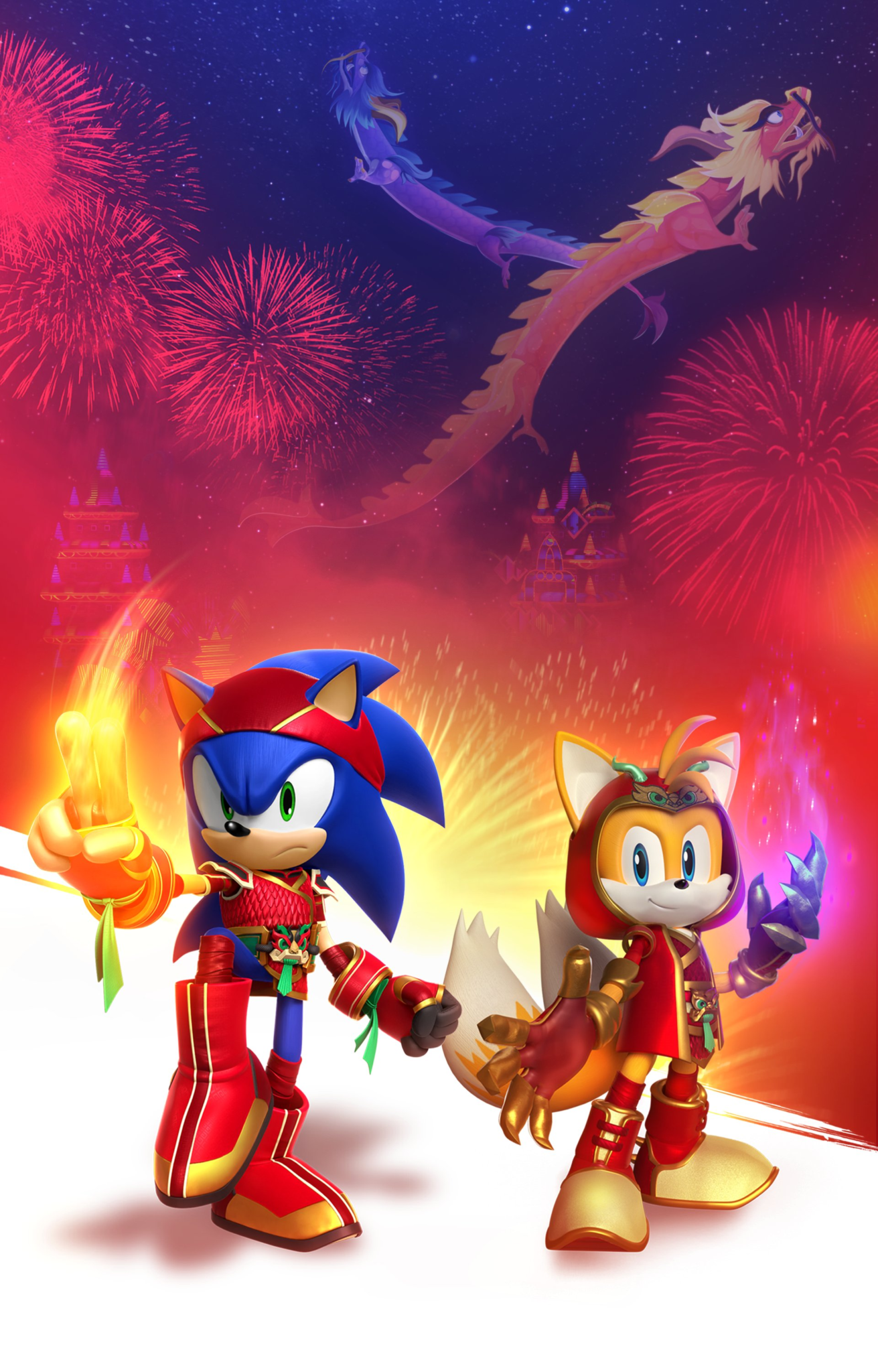 Dragonfire Sonic and Dragonclaw Tails Announced for Sonic Forces Mobile ...