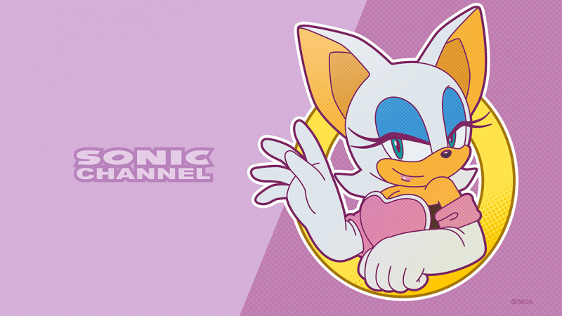 Sonic Channel Translation For May 2024 Wallpaper: Rouge the Bat – Sonic ...
