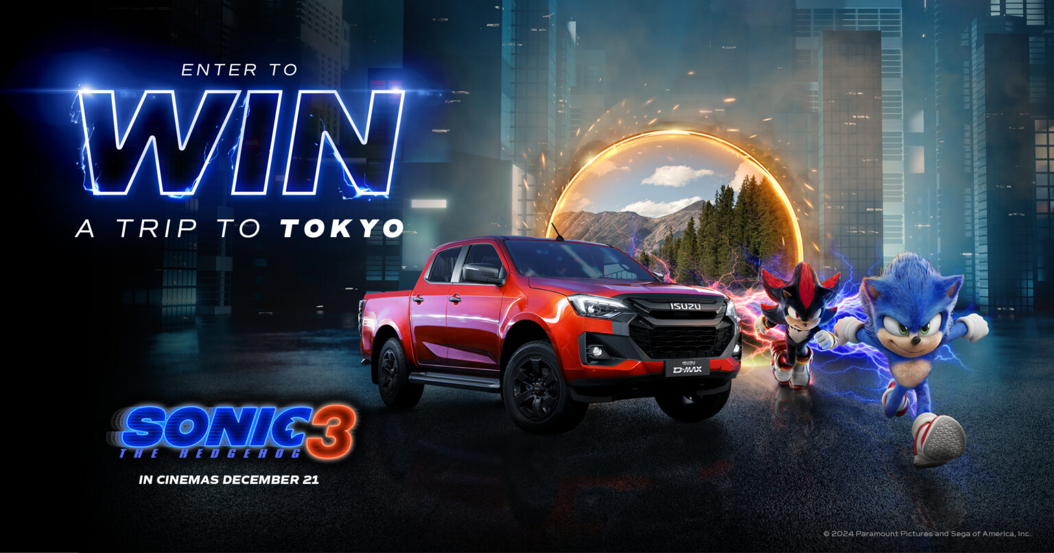 ISUZU UK Announces Sonic the Hedgehog 3 Competition – Sonic City ⋆ ...