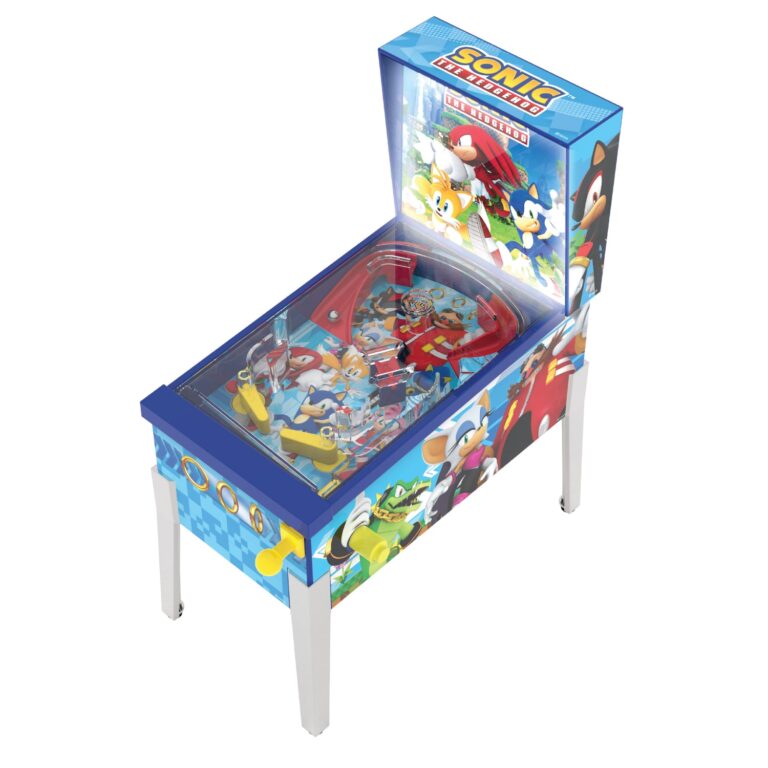 INFOLENS Unveils Sonic Mini Pinball and More Compact Arcade ...