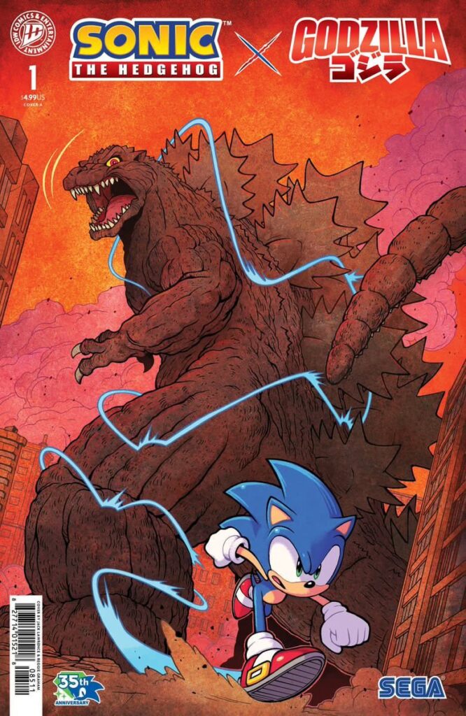 Sonic the Hedgehog x Godzilla Announced at IGN Fan Fest 2026, Kaiju ...