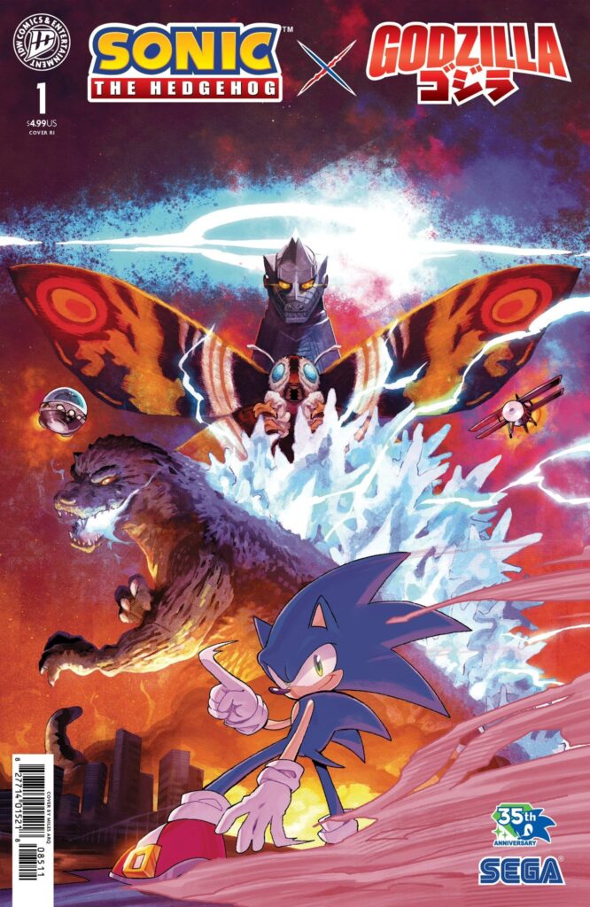 Sonic the Hedgehog x Godzilla Announced at IGN Fan Fest 2026, Kaiju ...