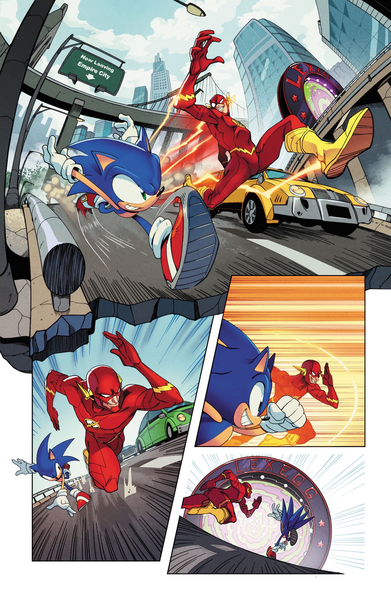 DC Announces DC x Sonic the Hedgehog: Metal Legion Five-Issue Sequel ...