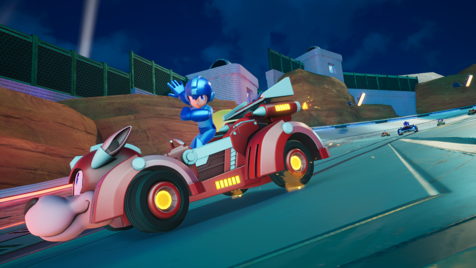 Mega Man Pack Now Available in Sonic Racing: CrossWorlds With New ...