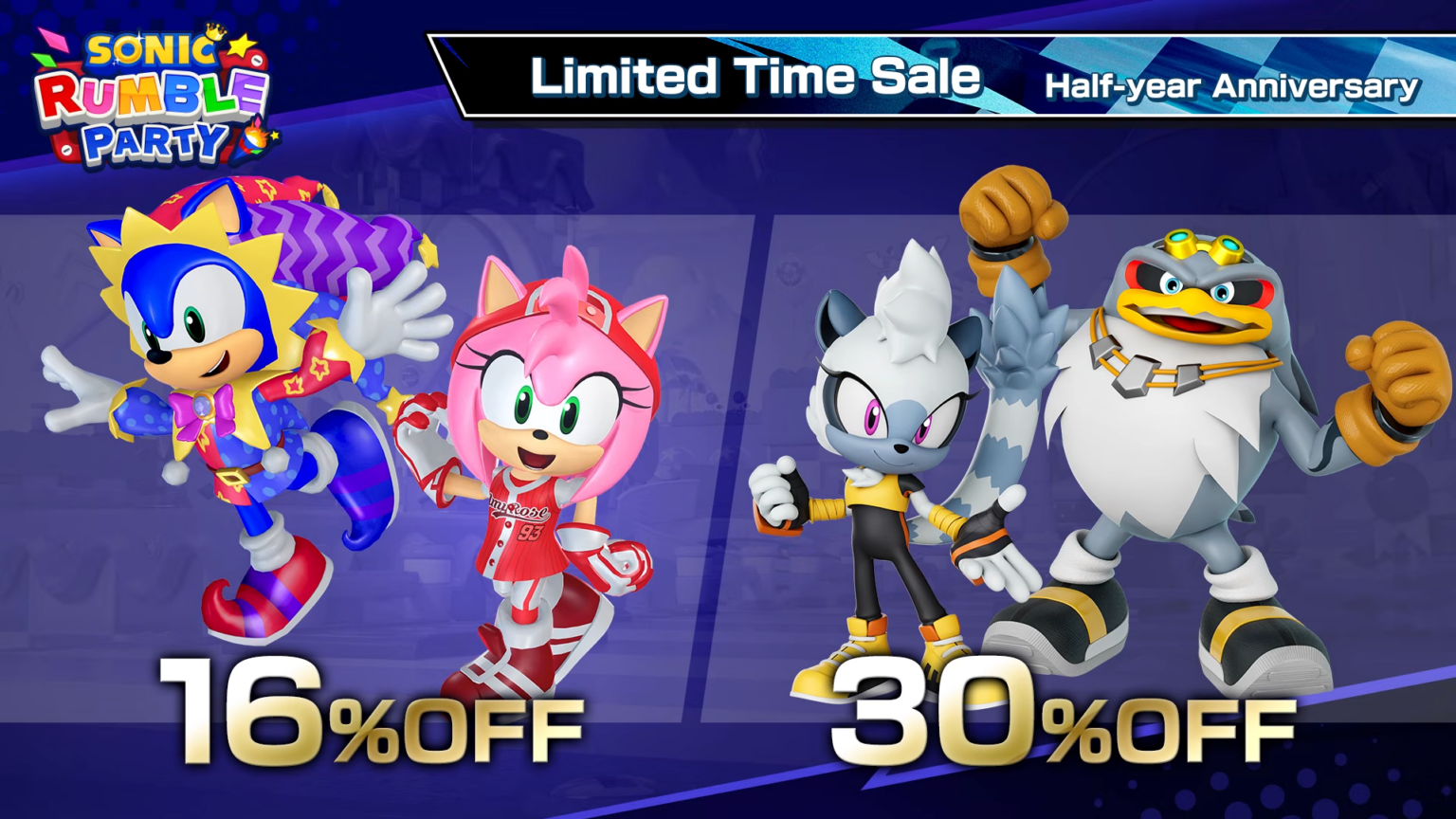 Sonic Rumble Party Spotlight Outlines Half-Anniversary Plans, Wasteland ...
