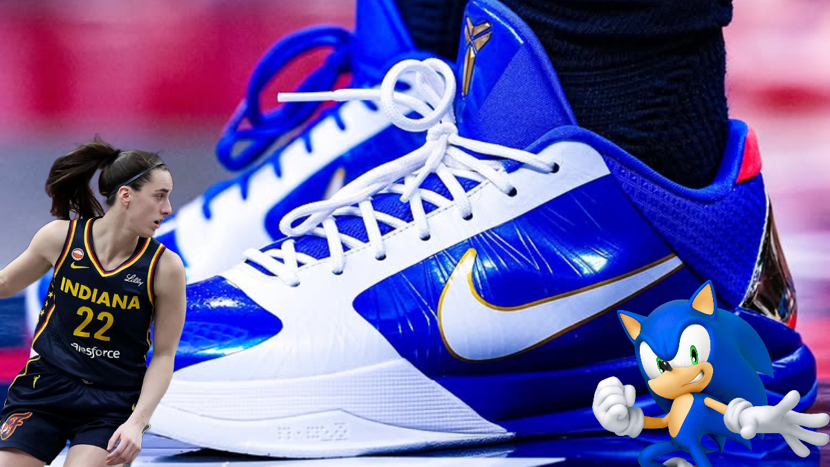 Caitlin Clark Debuts Sonic the Hedgehog-Inspired Nike Kobe 5 Protro PE ...