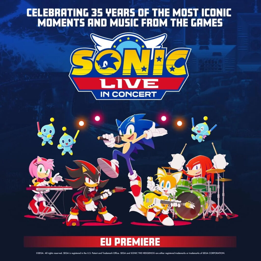 SEGA Reveals Sonic Live In Concert Tour for Sonic’s 35th Anniversary ...